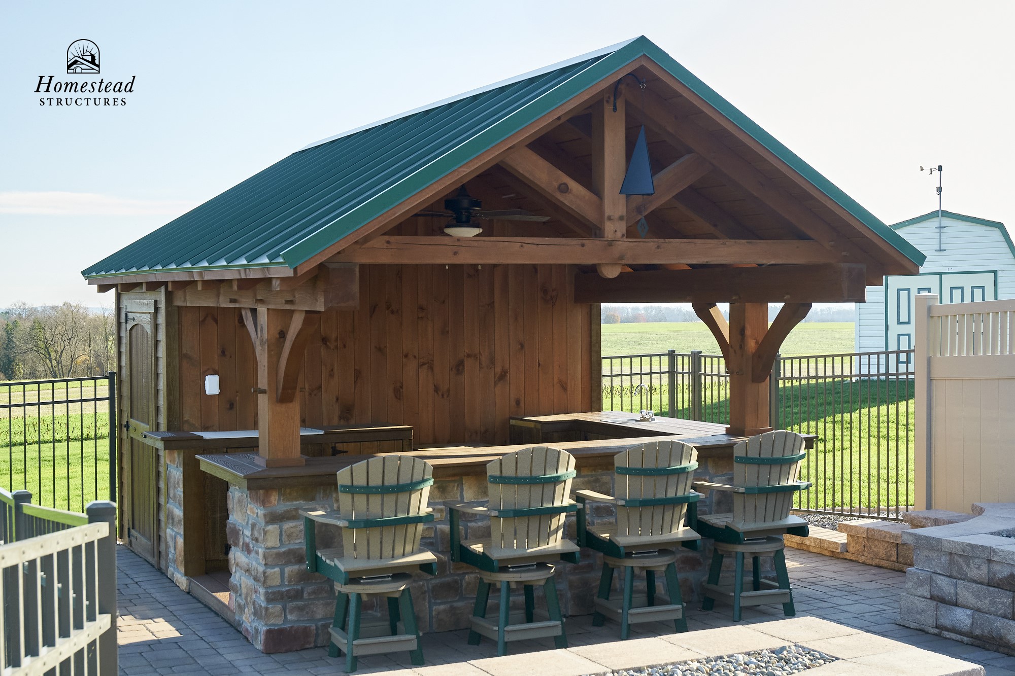 Siesta Poolside Bar | Pool Cabanas & Bars | Homestead Structures