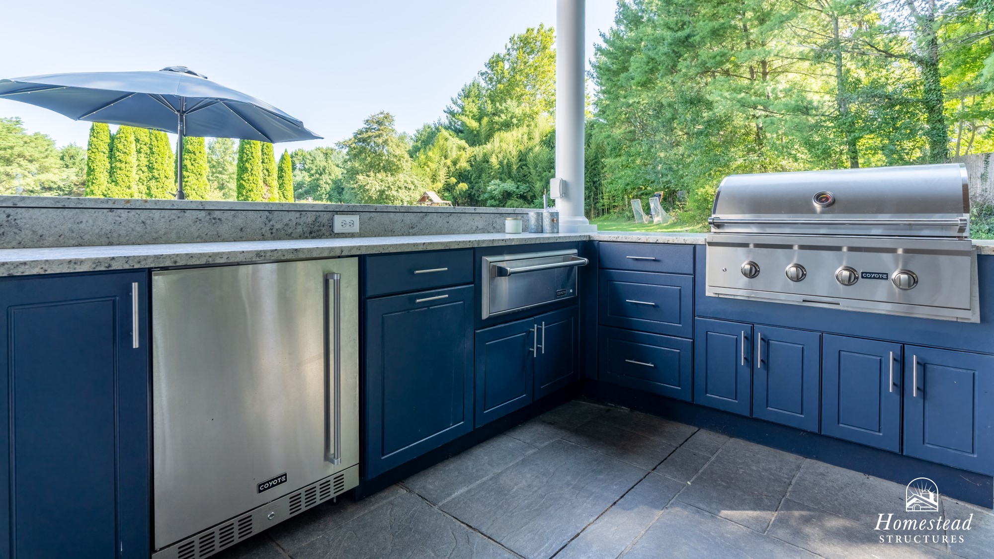 Custom Outdoor Kitchens Builders | Homestead Structures