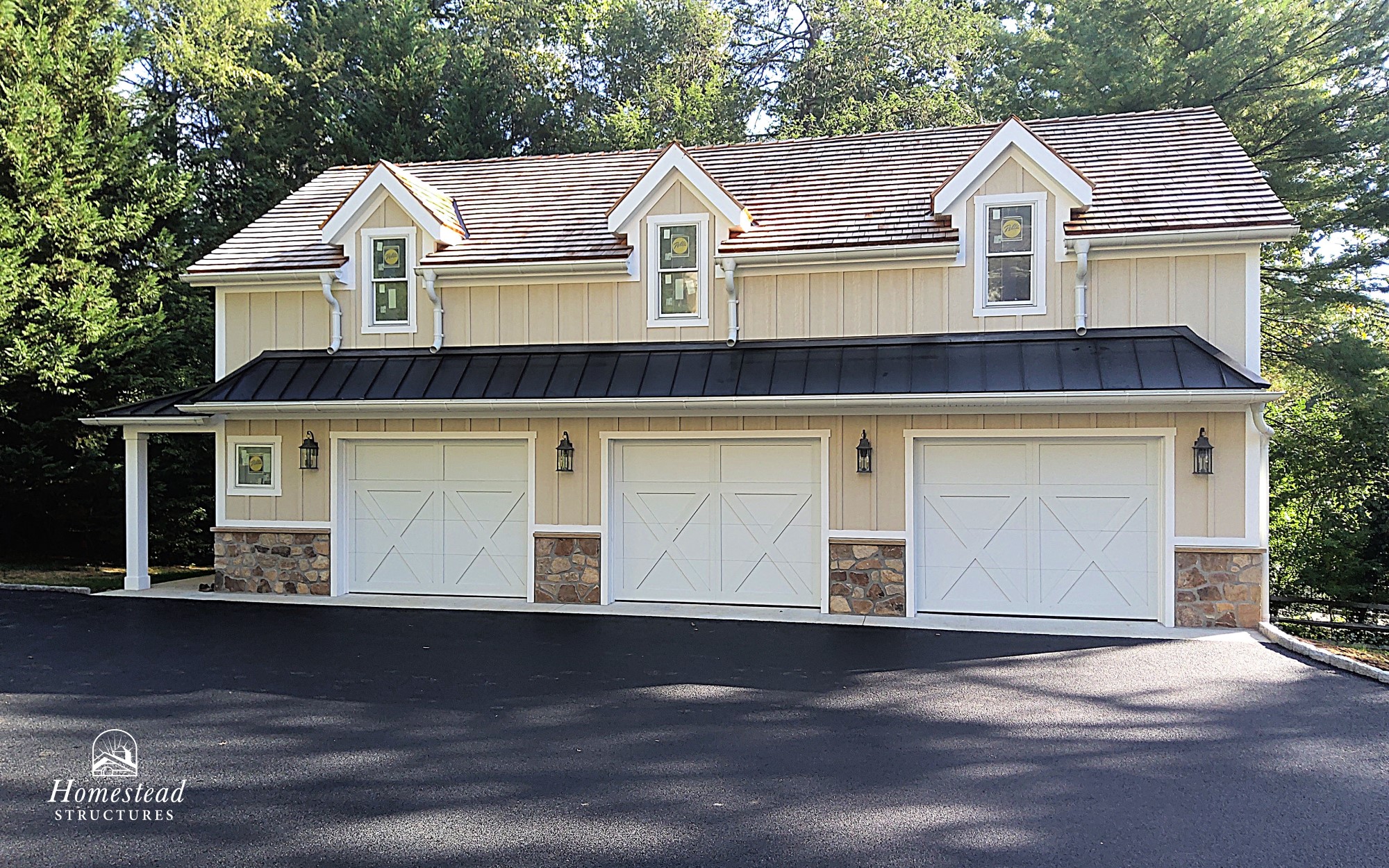 Custom Garages | Garage Builders | Homestead Structures