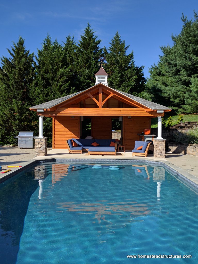 Avalon Pool House | Homestead Structures