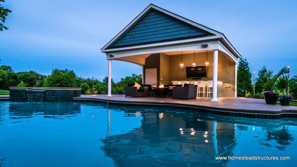 Avalon Pool House | Homestead Structures