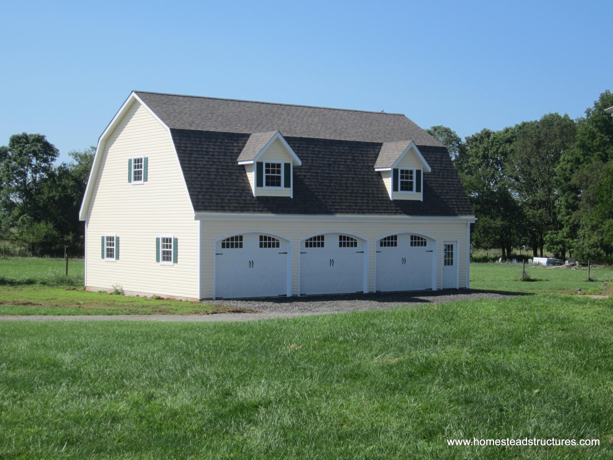 Custom Garages | Garage Builders | Homestead Structures