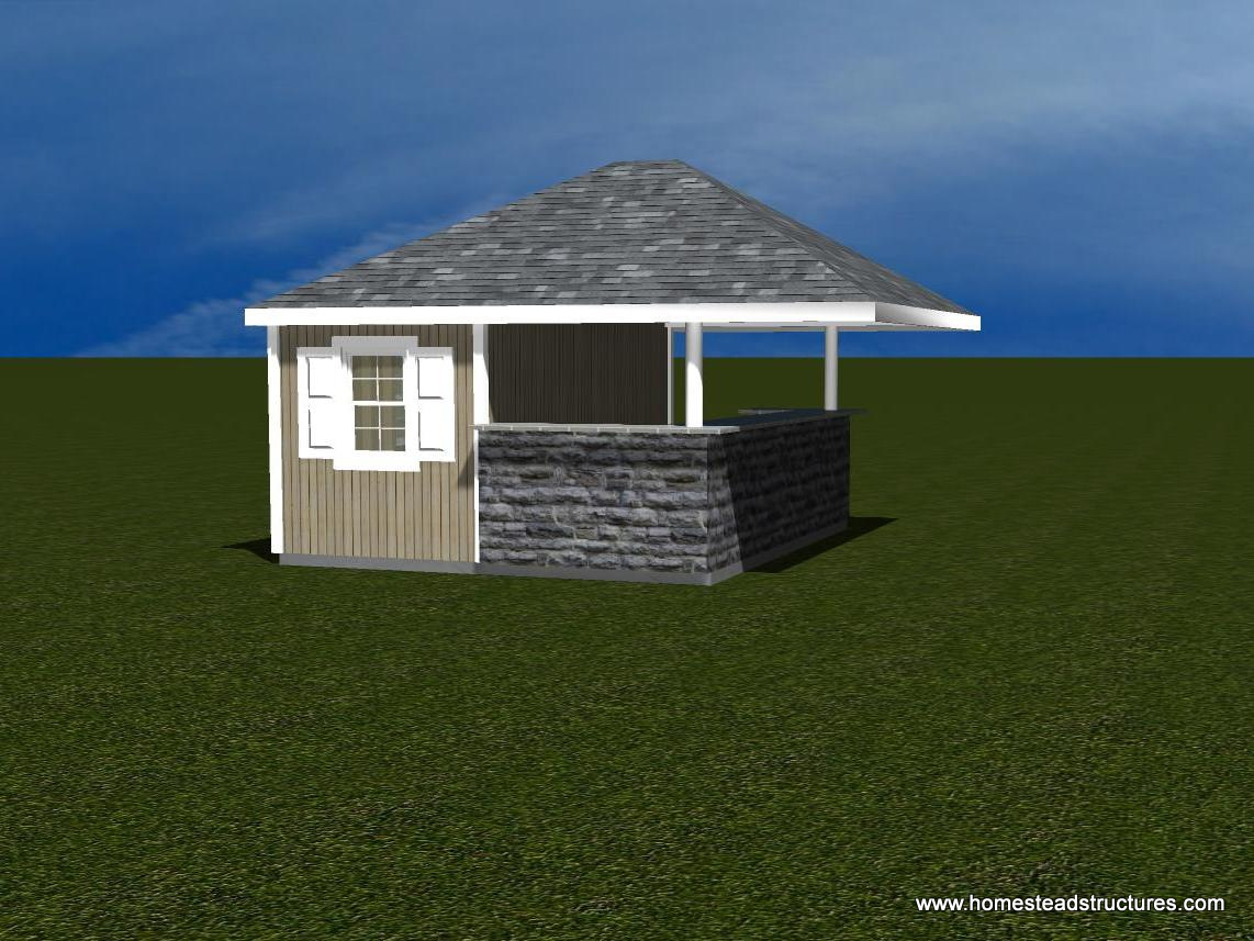 Pool House Designs and Plans | Homestead Structures