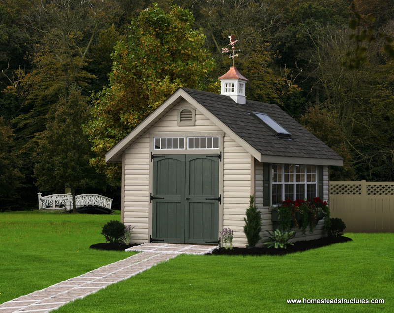 Premier Garden Sheds for Garden Storage | Homestead Structures