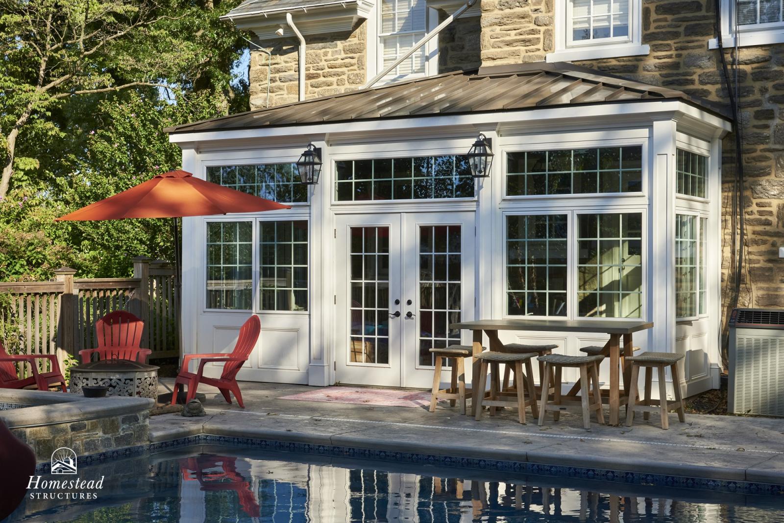 Brown Family Sunroom - Lansdale, PA | Homestead Structures