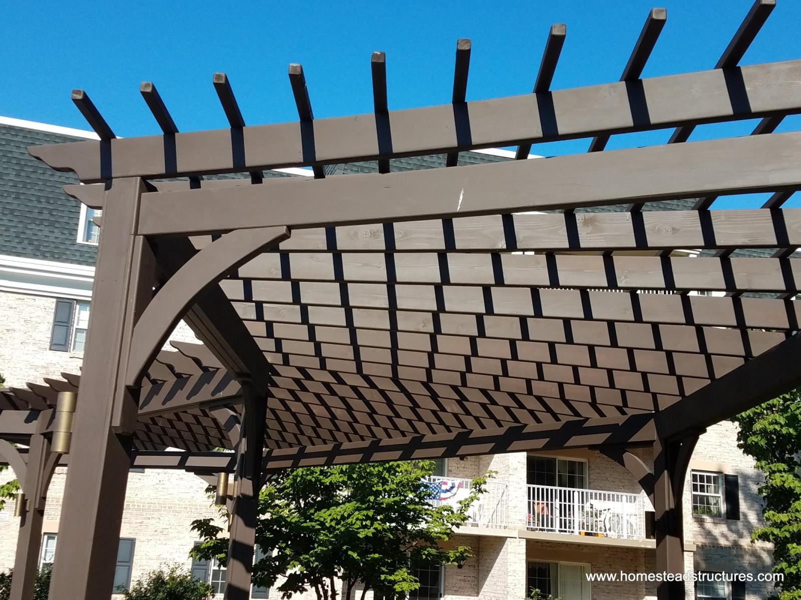 Pergolas - Vinyl, Wood & Azek | Homestead Structures
