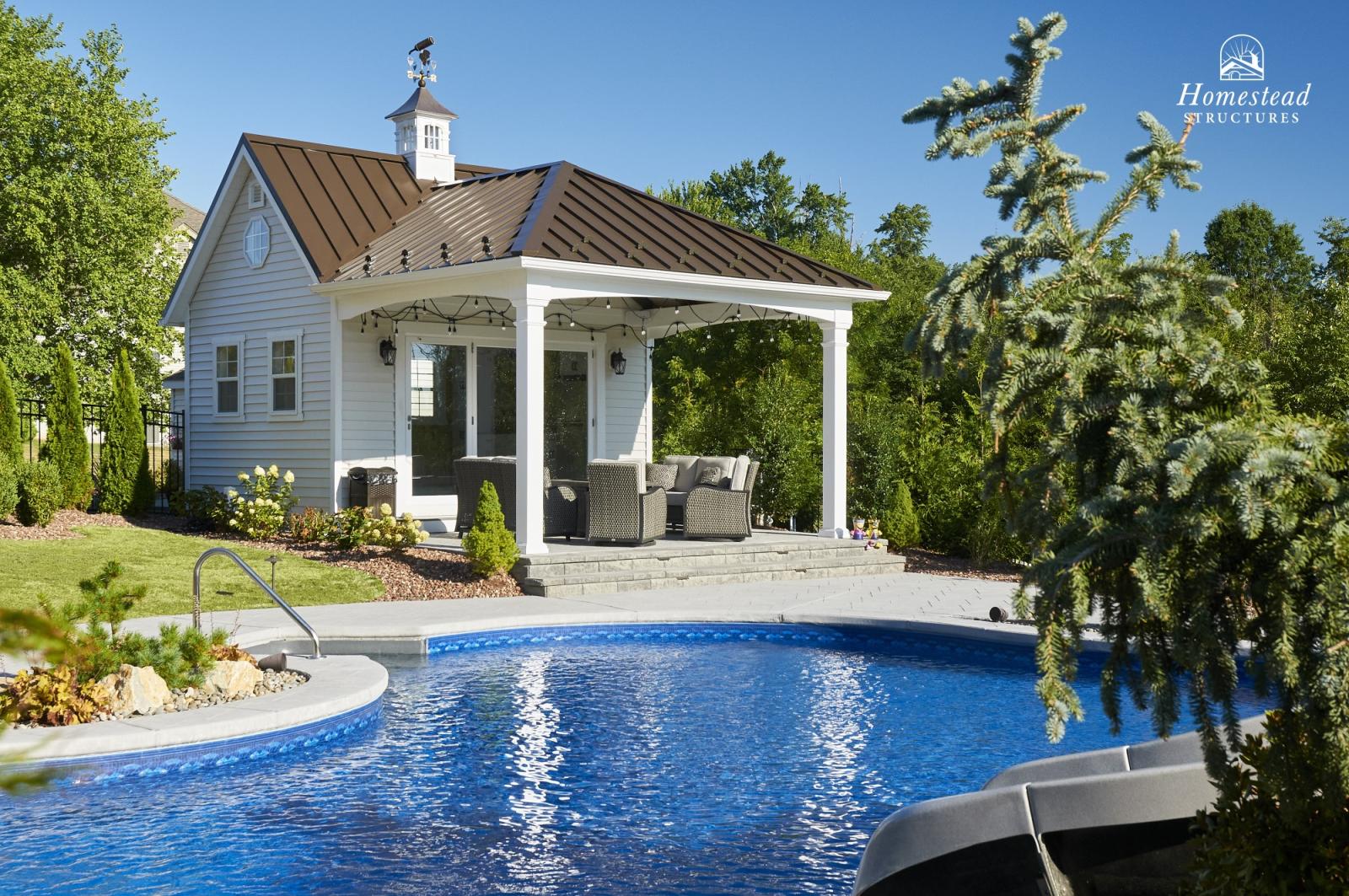 Leader Pool House - Flemington, NJ | Homestead Structures