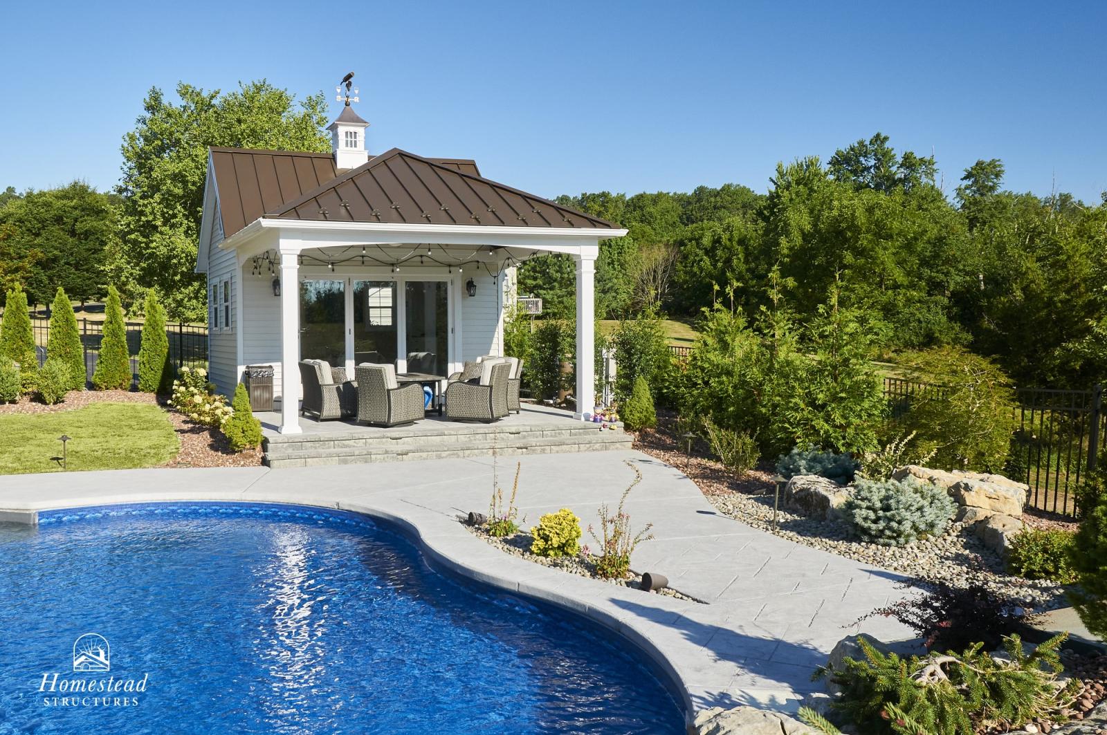 Leader Pool House - Flemington, NJ | Homestead Structures
