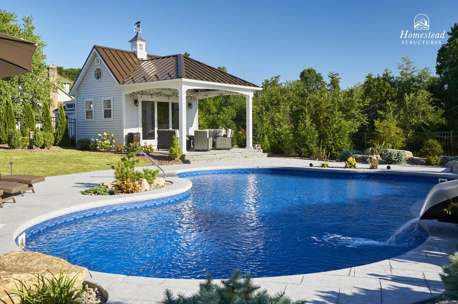 Leader Pool House - Flemington, NJ | Homestead Structures