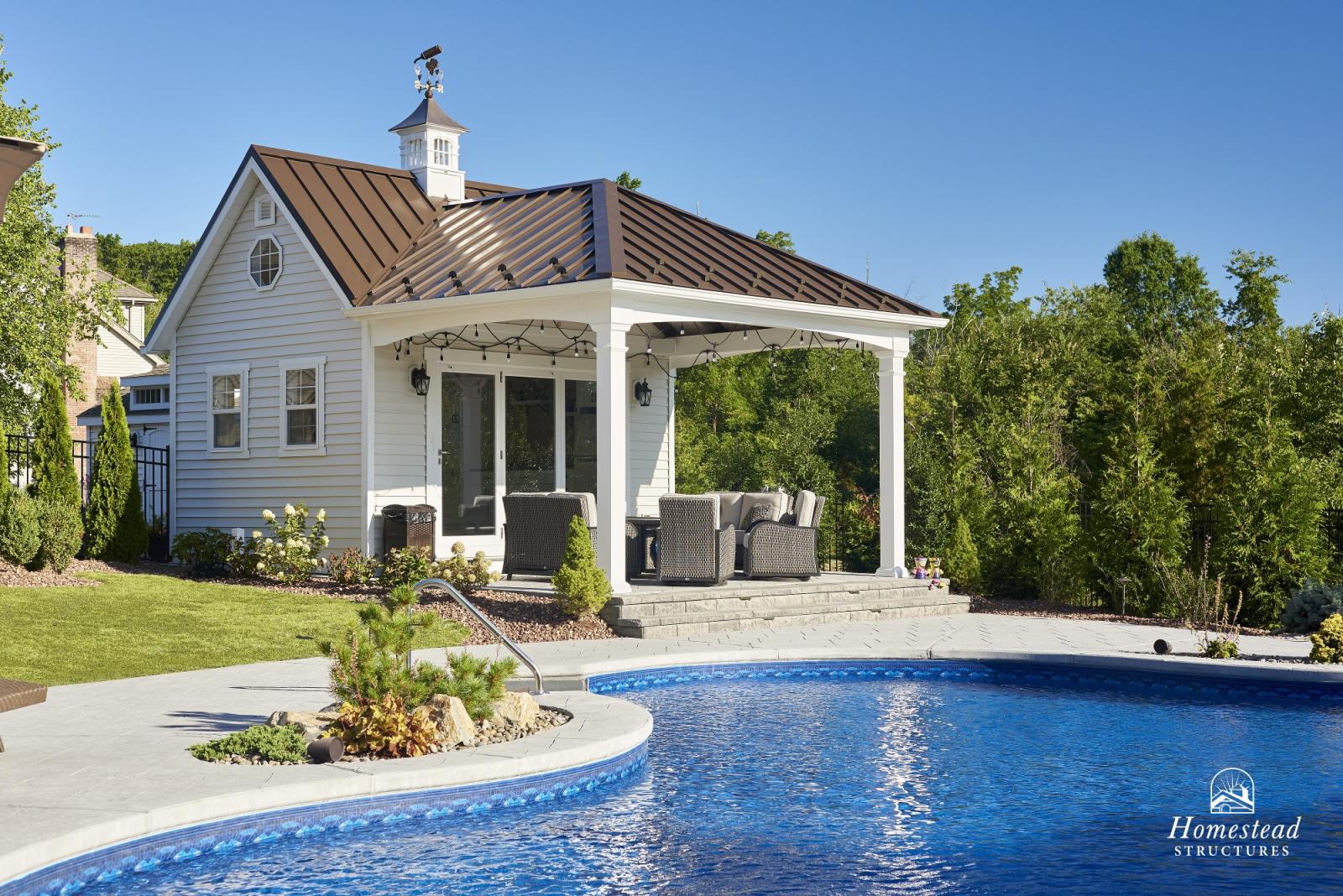Leader Pool House - Flemington, NJ | Homestead Structures
