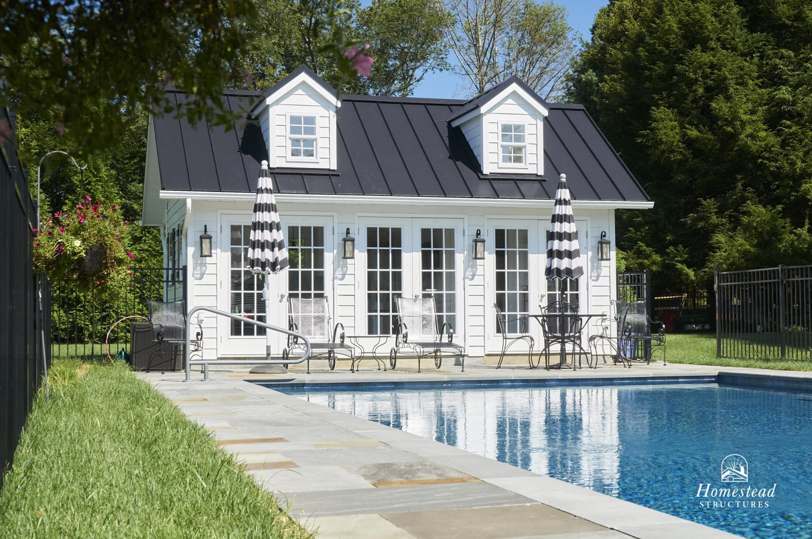 Kreiger Pool House - West Chester, PA | Homestead Structures