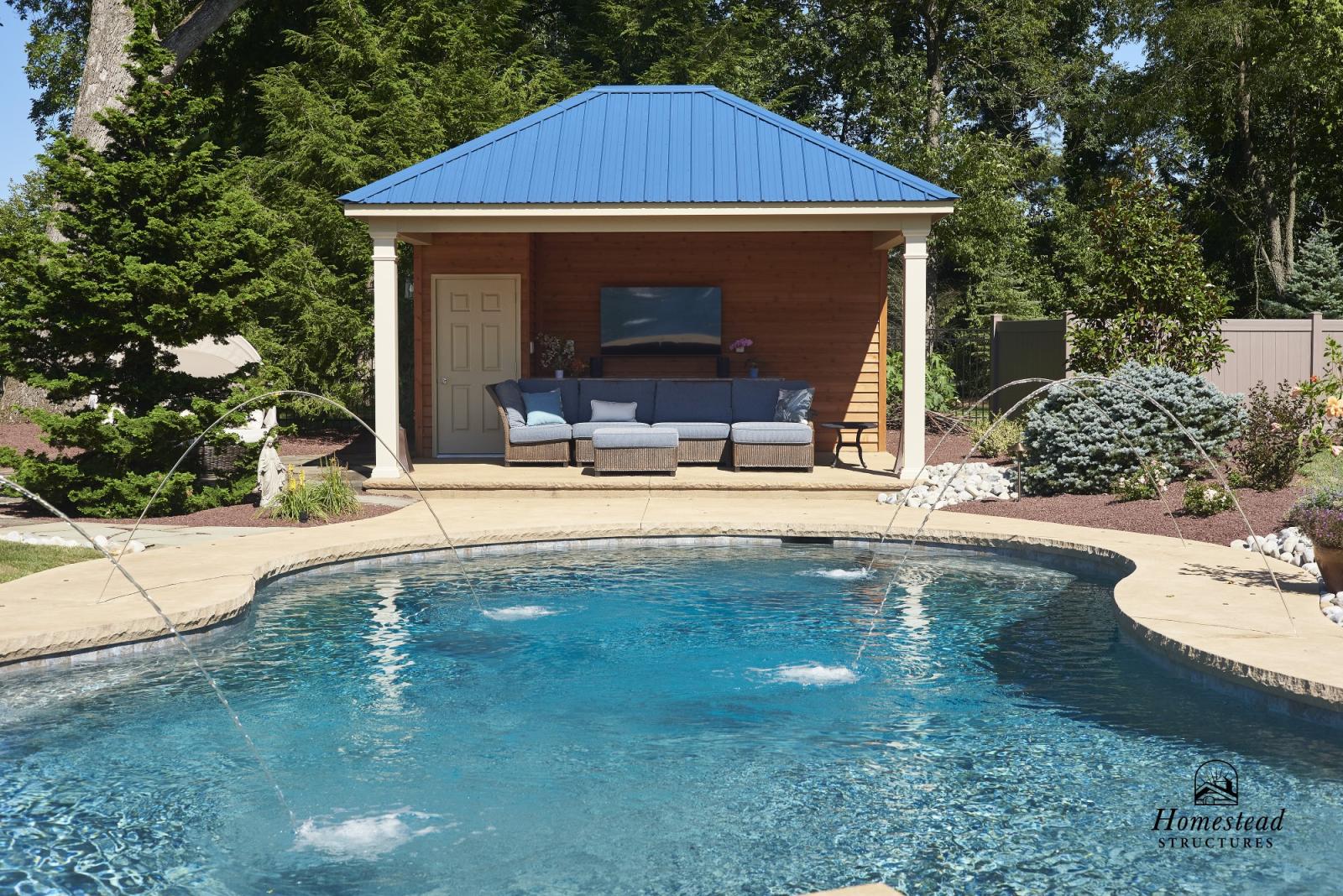 Lui Pool House - Center Valley, PA | Homestead Structures
