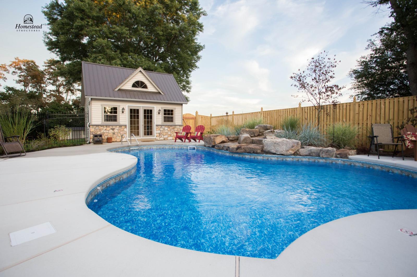 Hollis Pool House - Middletown, MD | Homestead Structures