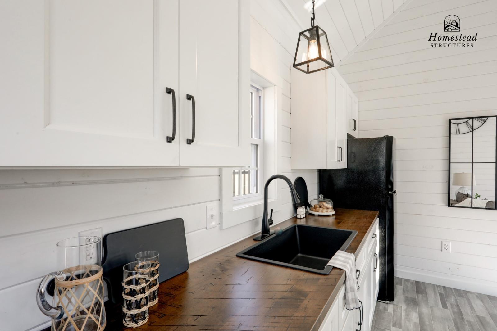 Display 6 - 14' x 22' Century A-Frame Pool House | Homestead Structures