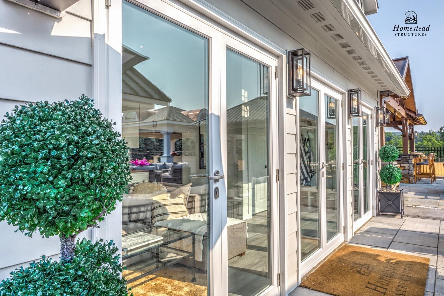 Display 6 - 14' x 22' Century A-Frame Pool House | Homestead Structures