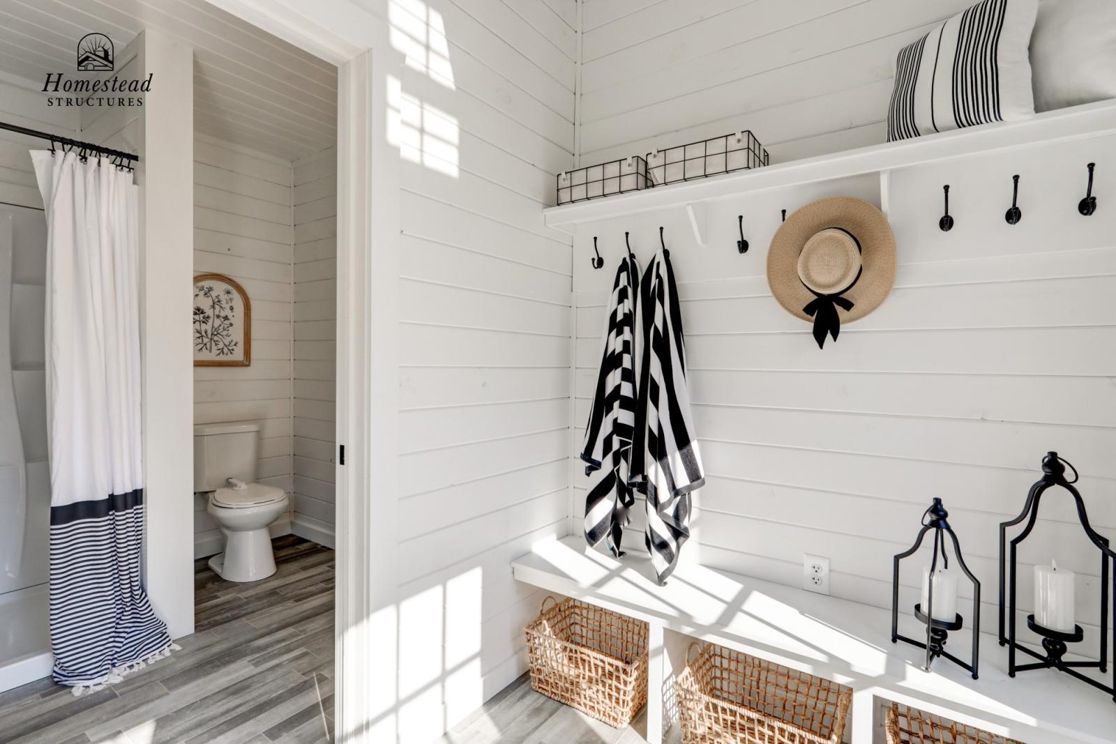 Display 6 - 14' x 22' Century A-Frame Pool House | Homestead Structures