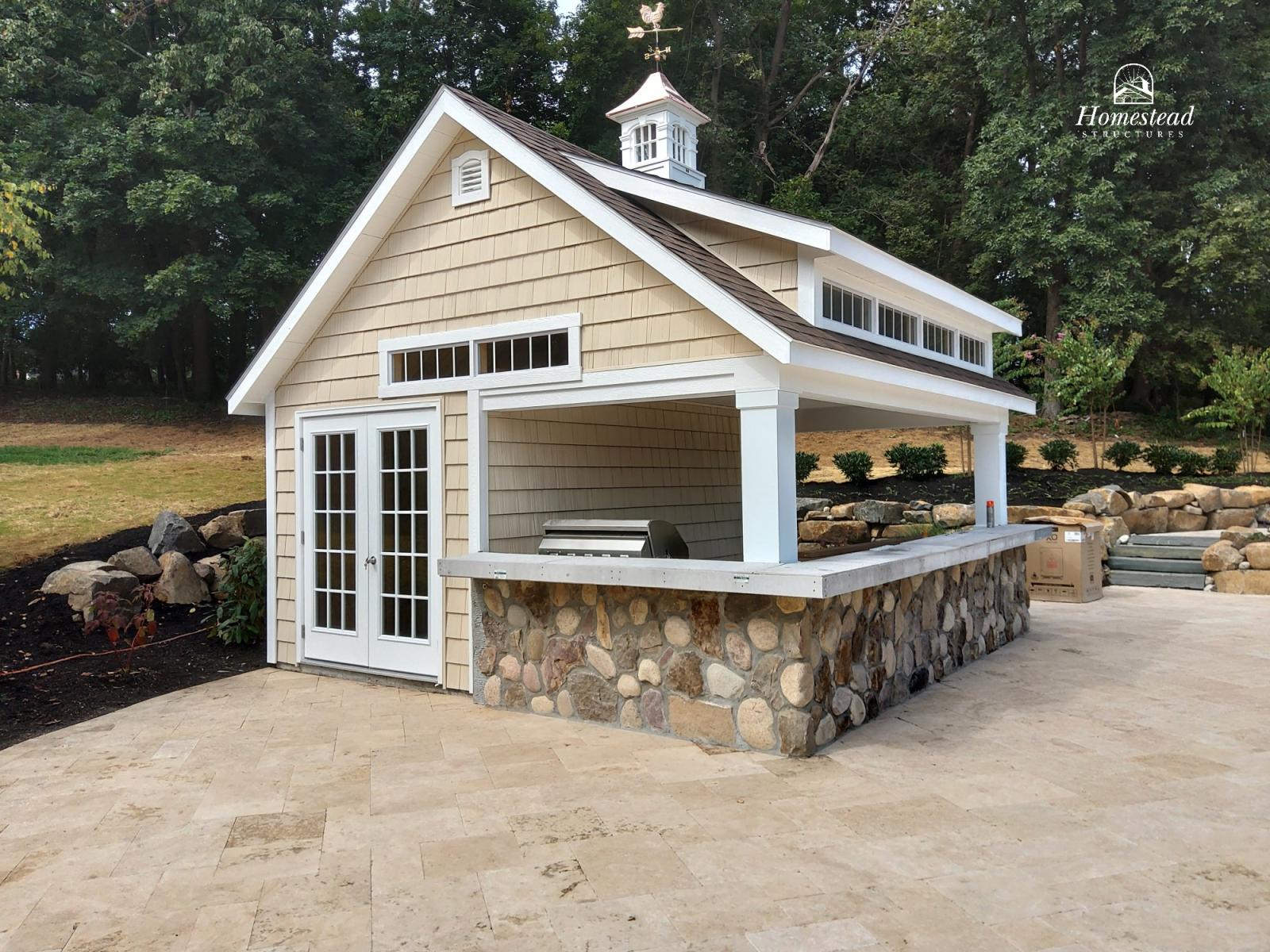 Custom Pool Houses | Homestead Structures