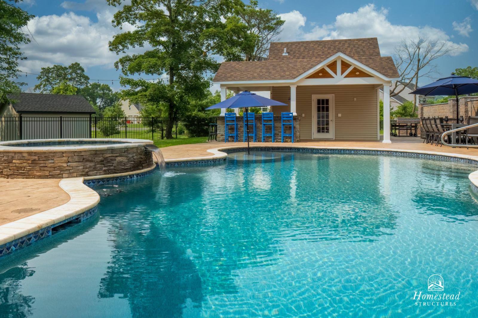 Houseman Pool House - Trappe, PA | Homestead Structures