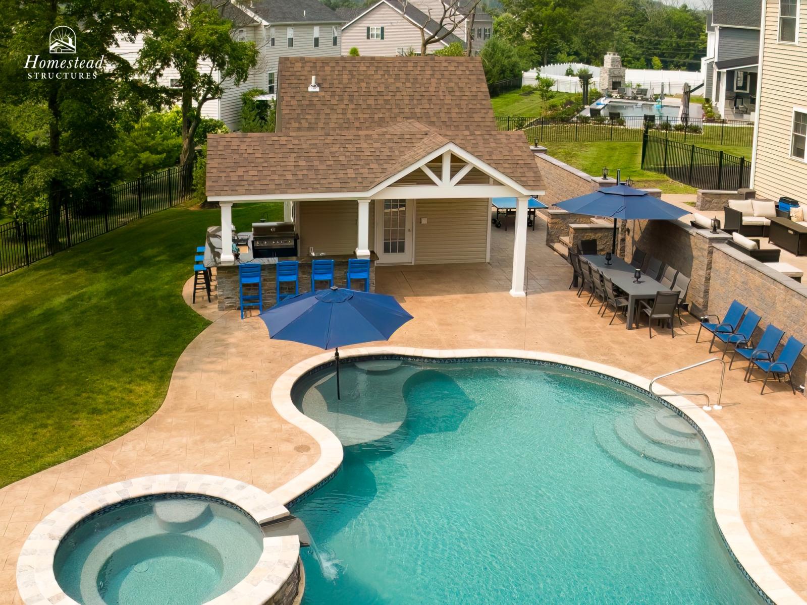 Houseman Pool House - Trappe, PA | Homestead Structures