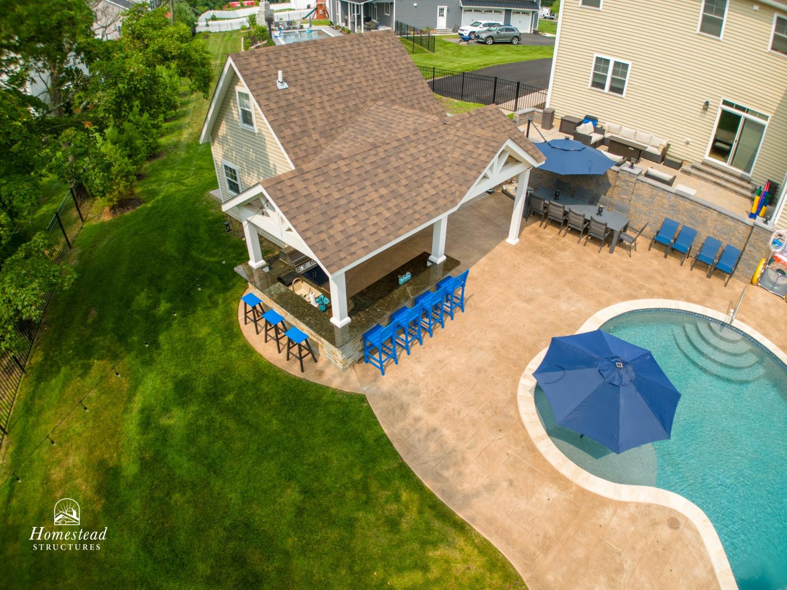 Houseman Pool House - Trappe, PA | Homestead Structures