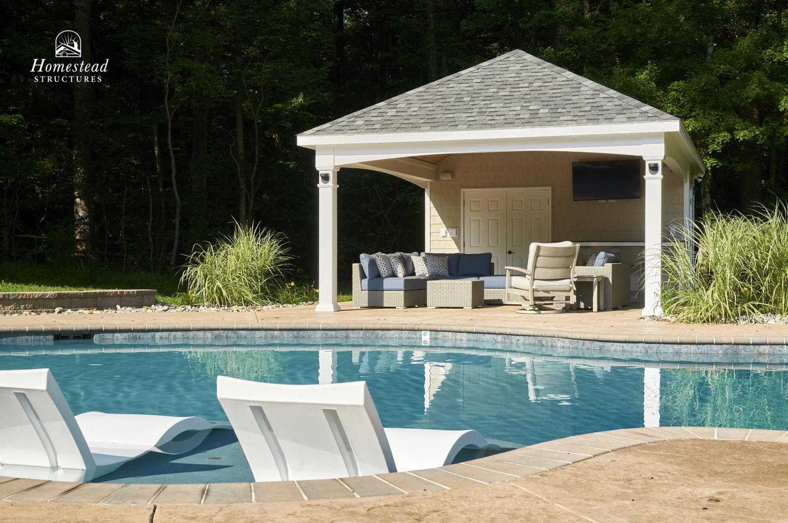 Kraus Pool House - Lower Gwynedd, PA | Homestead Structures