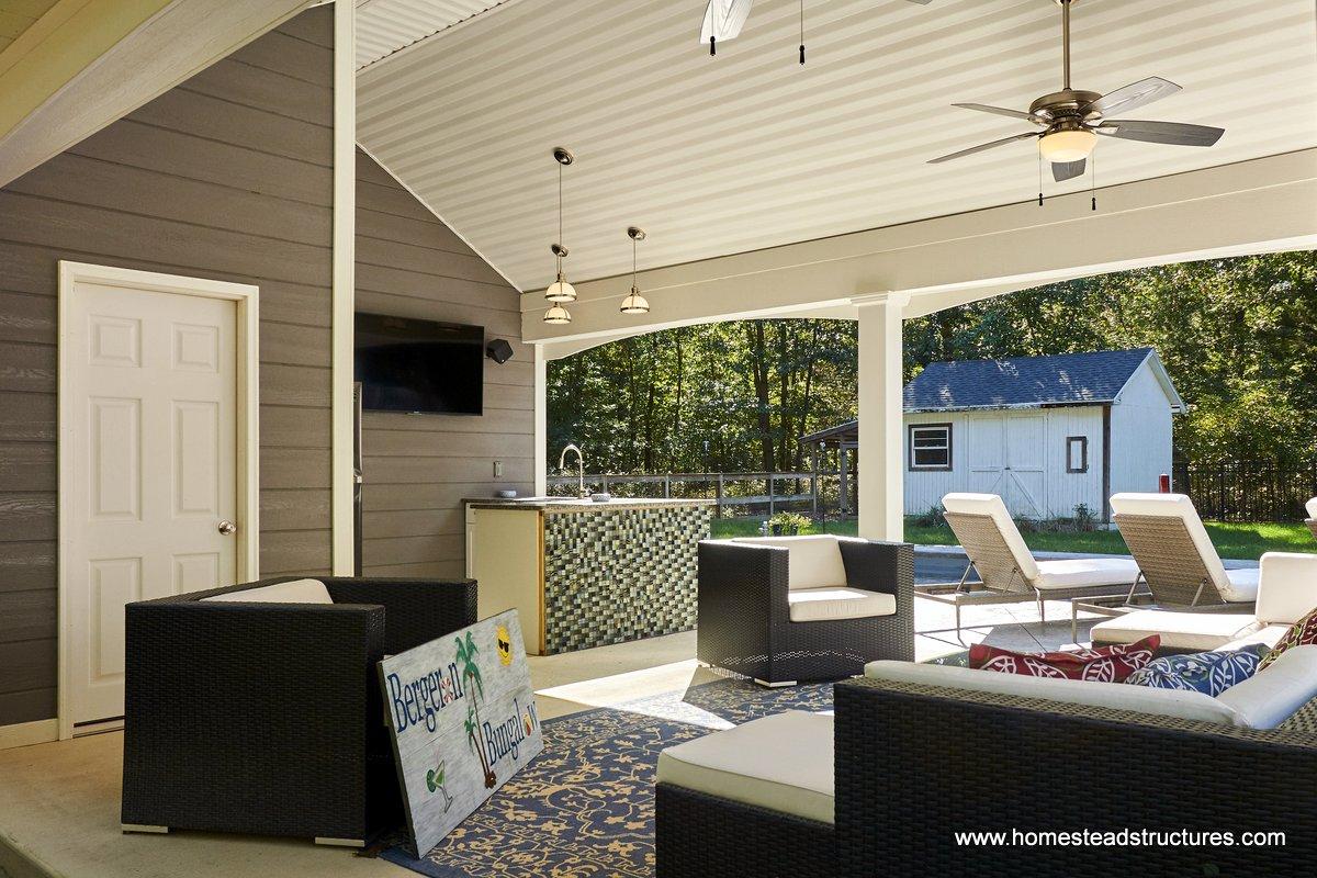 Avalon Pool House - Detail Shots | Homestead Structures