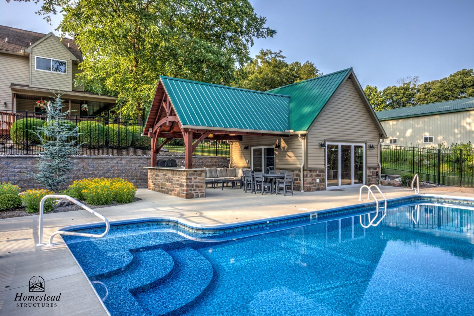 Yeager Pool House - Schuylkill Haven | Homestead Structures