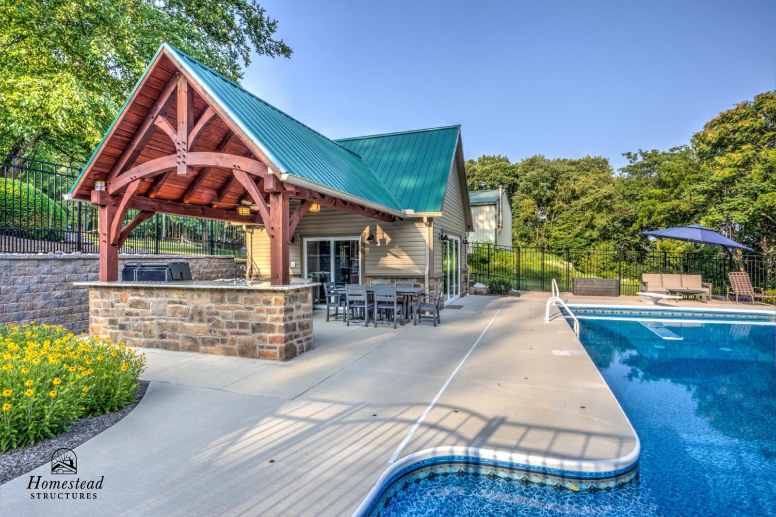 Yeager Pool House - Schuylkill Haven | Homestead Structures