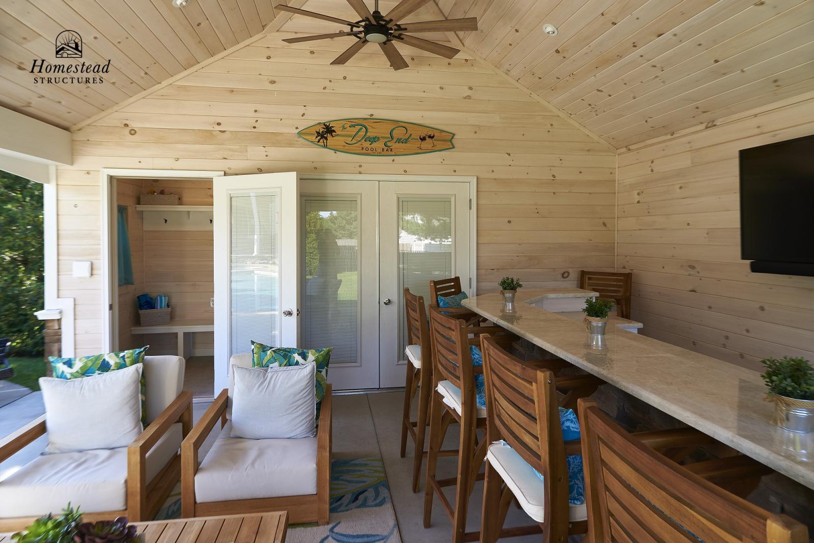 DeTommaso Pool House - Harleysville, PA | Homestead Structures