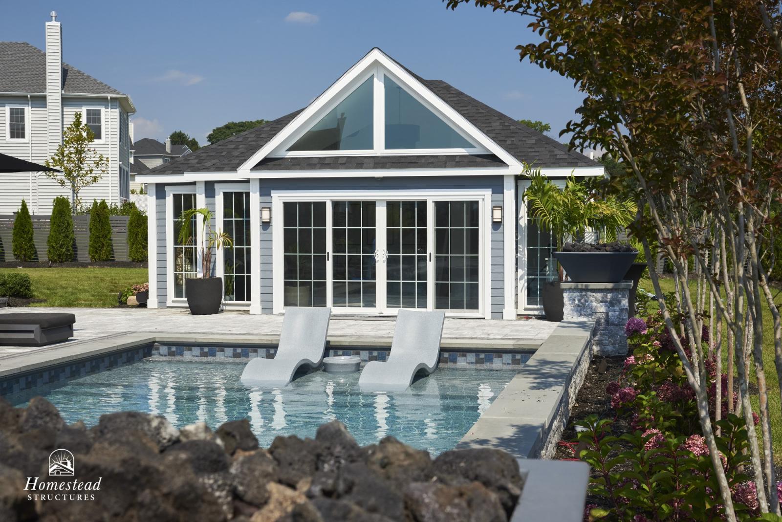Guzman Pool House - Mahwah, NJ | Homestead Structures