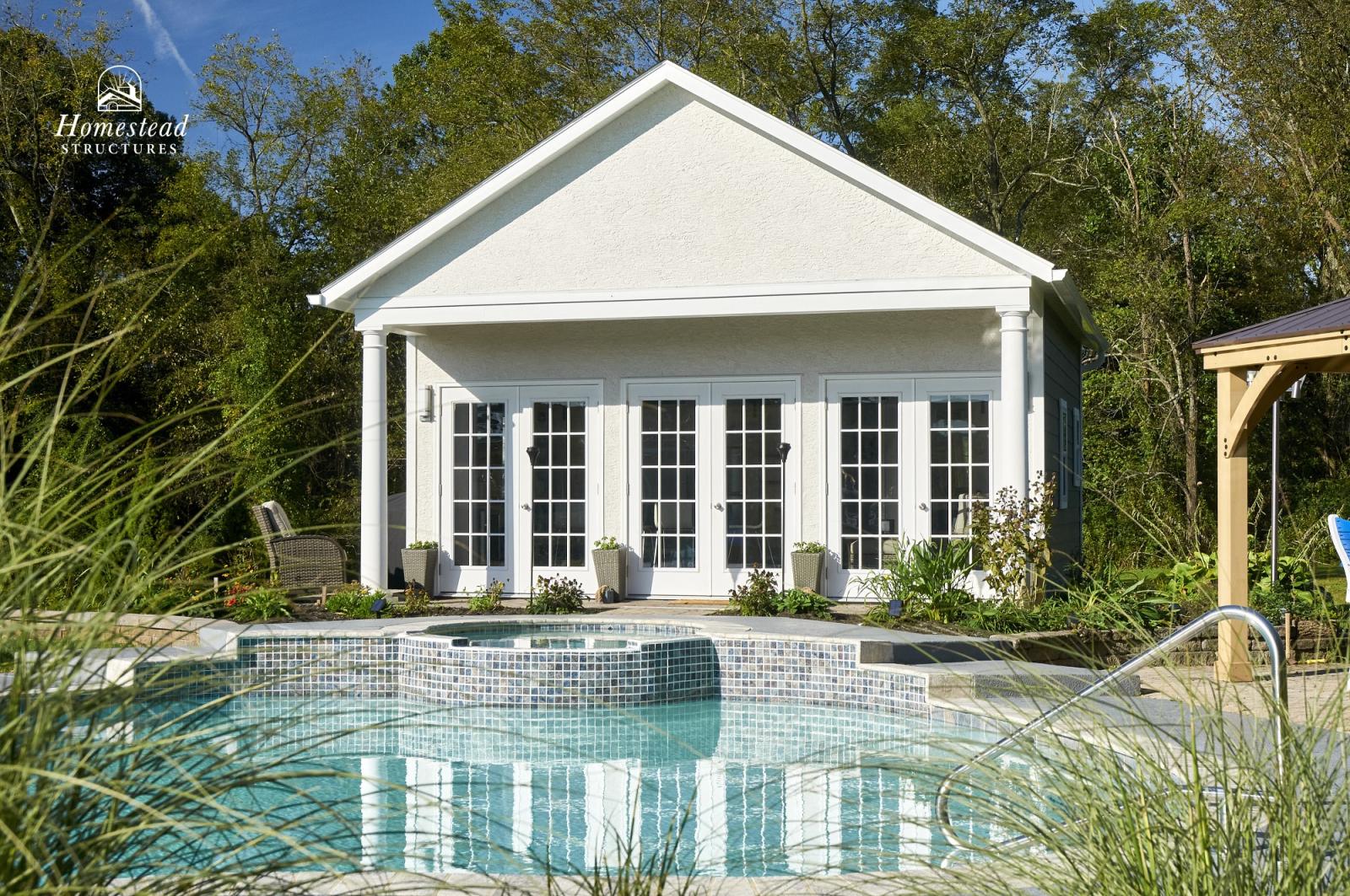Rowlinson Pool House - Downingtown, PA | Homestead Structures