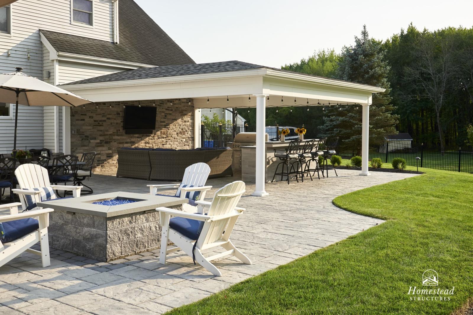 Perry Pavilion - Bridgewater, NJ | Homestead Structures