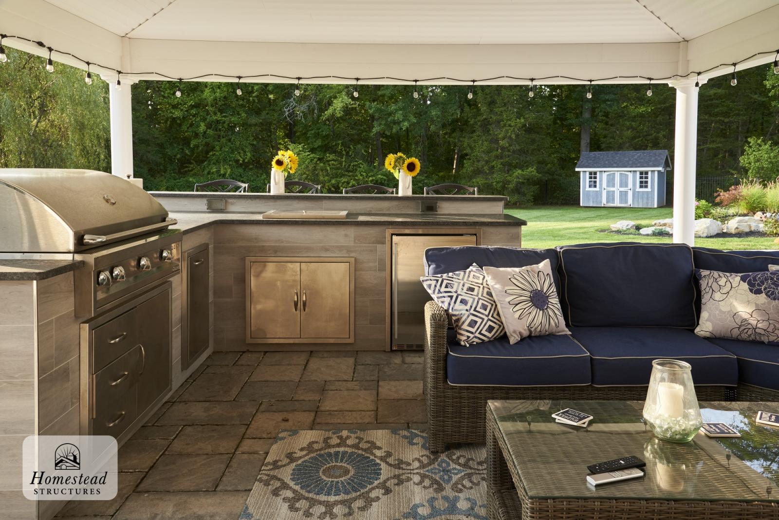 Perry Pavilion - Bridgewater, NJ | Homestead Structures