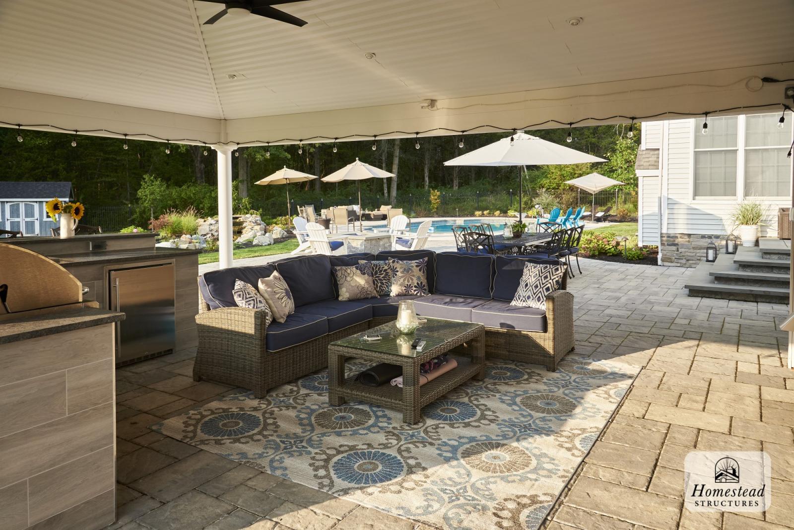 Perry Pavilion - Bridgewater, NJ | Homestead Structures