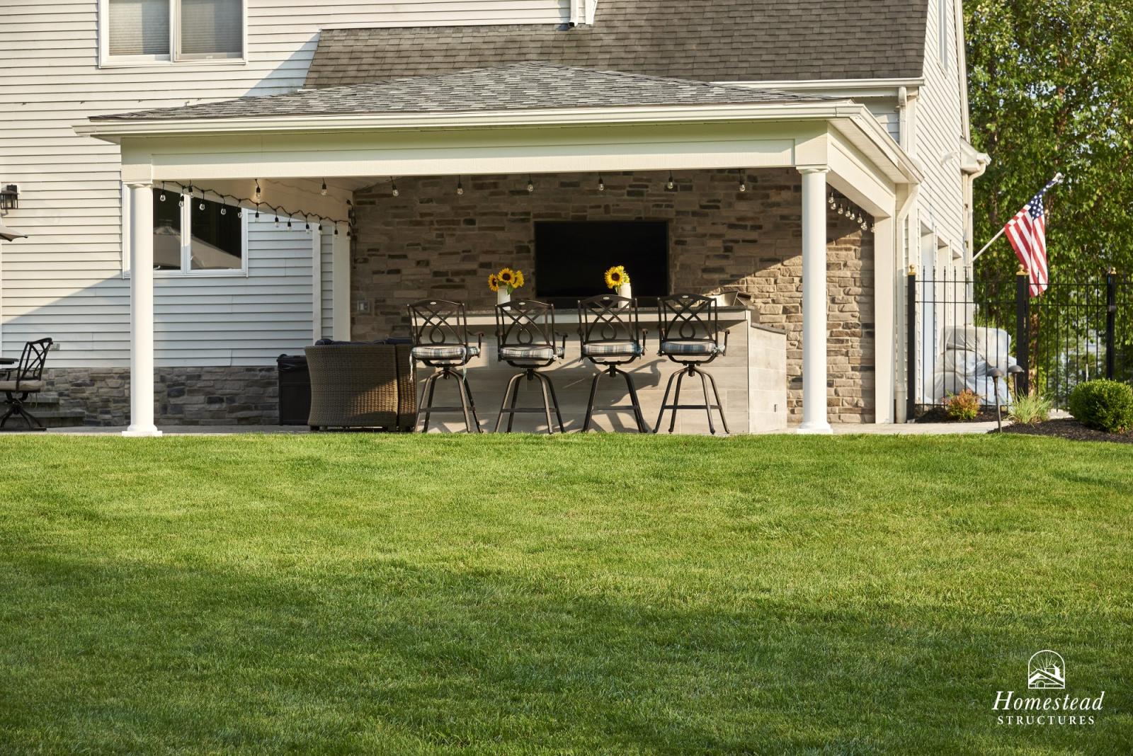 Perry Pavilion - Bridgewater, NJ | Homestead Structures