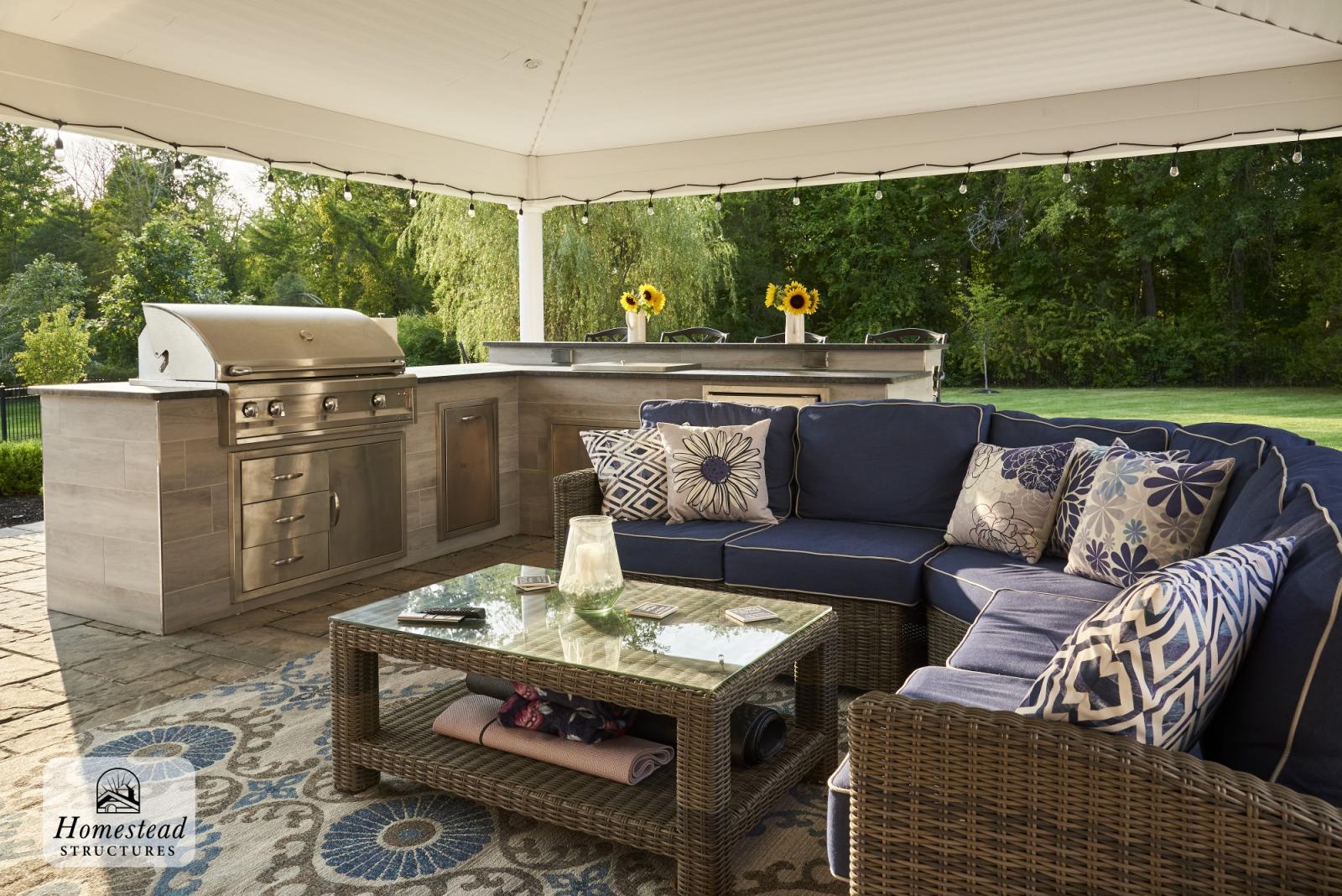 Perry Pavilion - Bridgewater, NJ | Homestead Structures