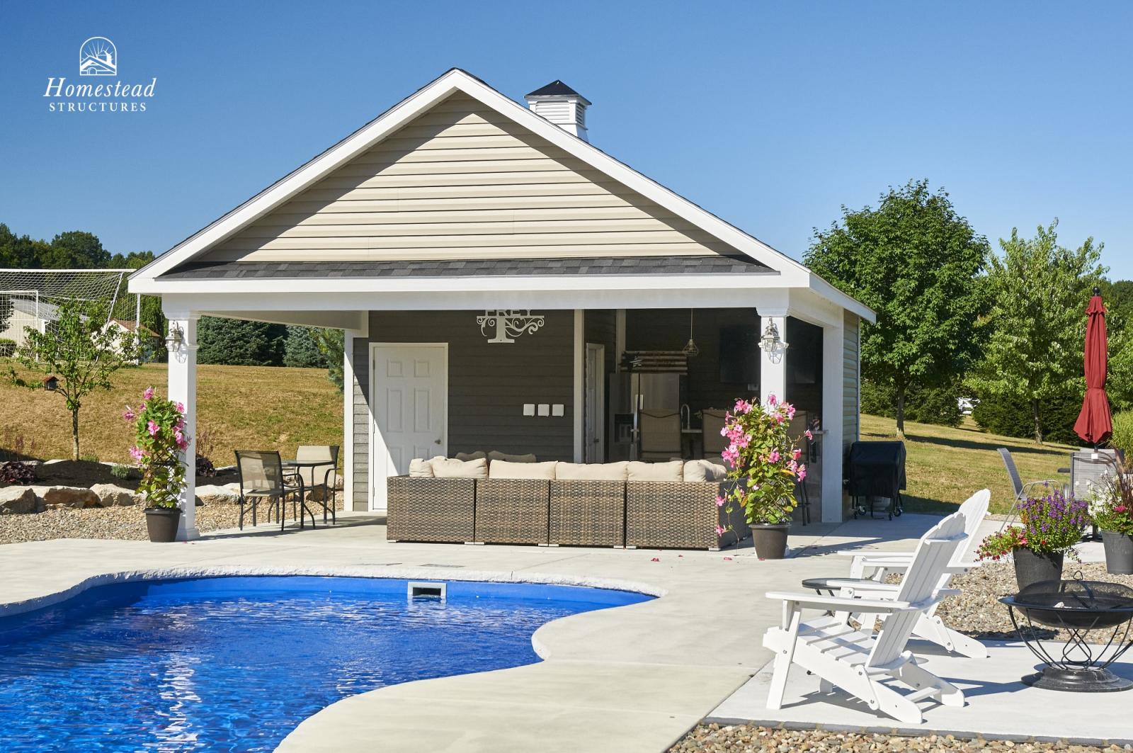Frey Pool House - Schuylkill Haven PA | Homestead Structures