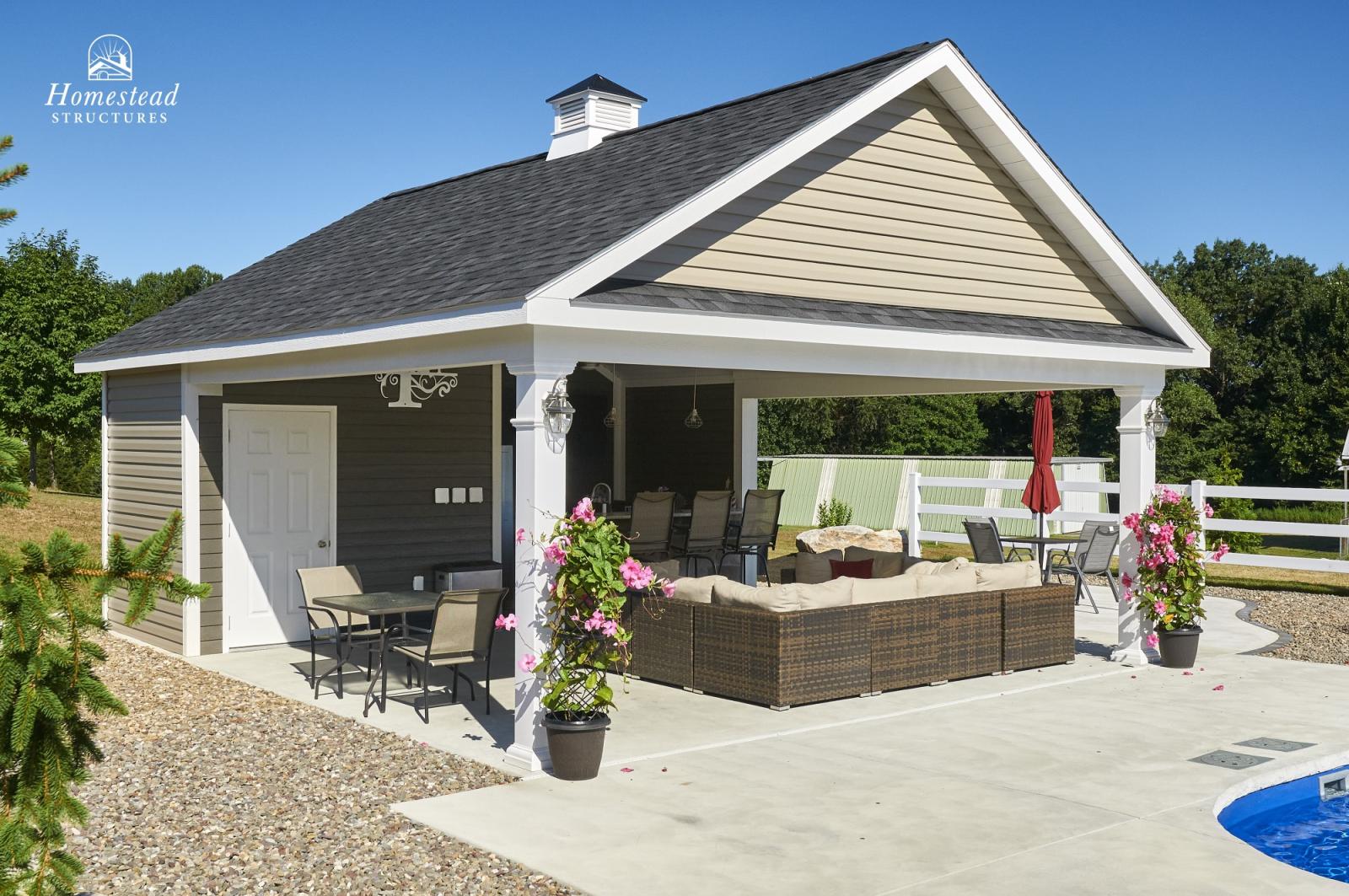 Frey Pool House - Schuylkill Haven PA | Homestead Structures