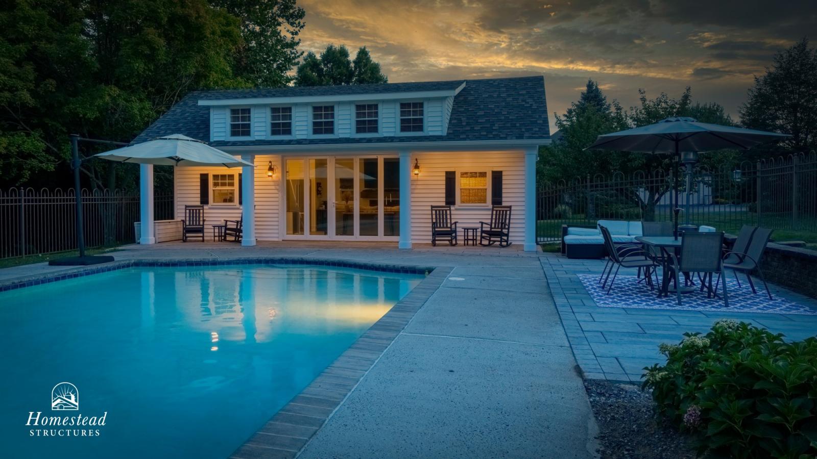 Levy Pool House - Glenmoore, PA | Homestead Structures