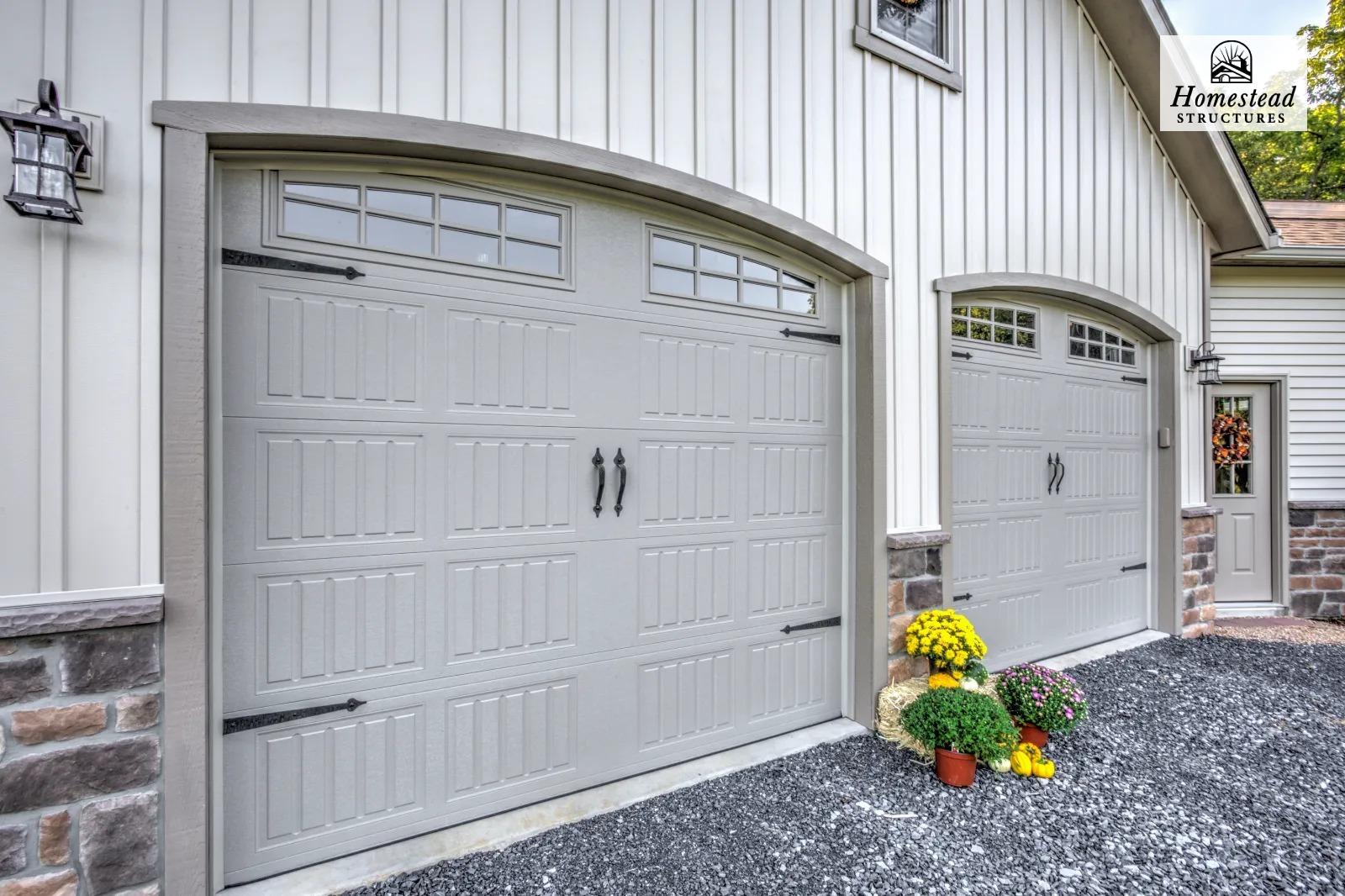 Bovard Attached Garage - Charles Town, WV | Homestead Structures