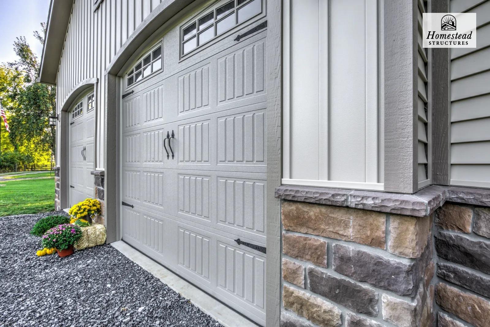 Bovard Attached Garage - Charles Town, WV | Homestead Structures