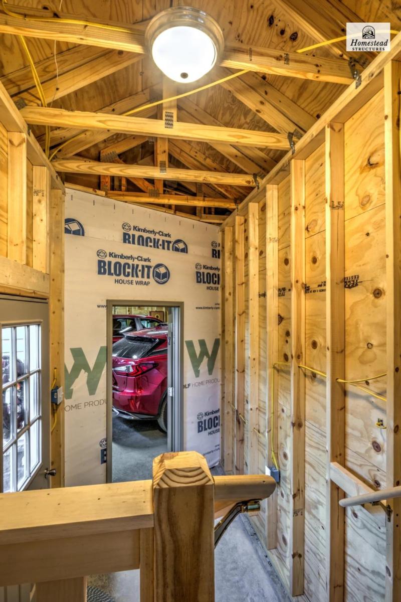 Bovard Attached Garage - Charles Town, WV | Homestead Structures