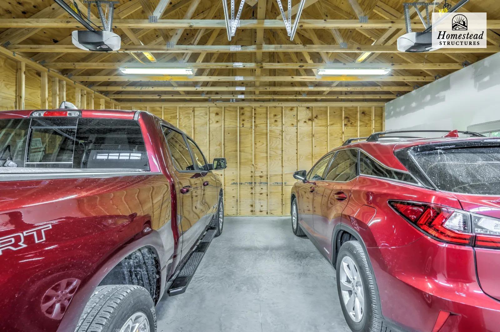 Bovard Attached Garage - Charles Town, WV | Homestead Structures