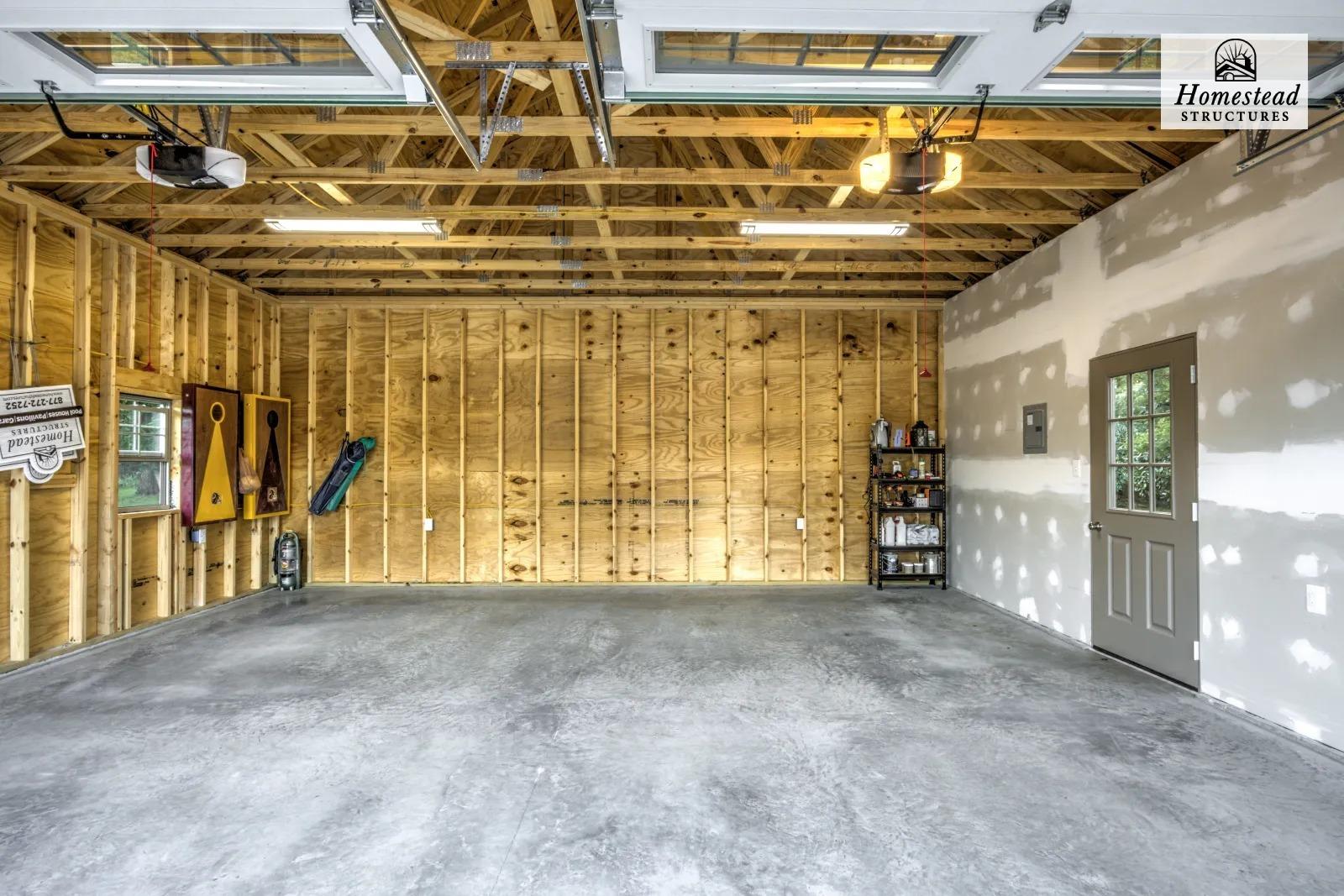 Bovard Attached Garage - Charles Town, WV | Homestead Structures