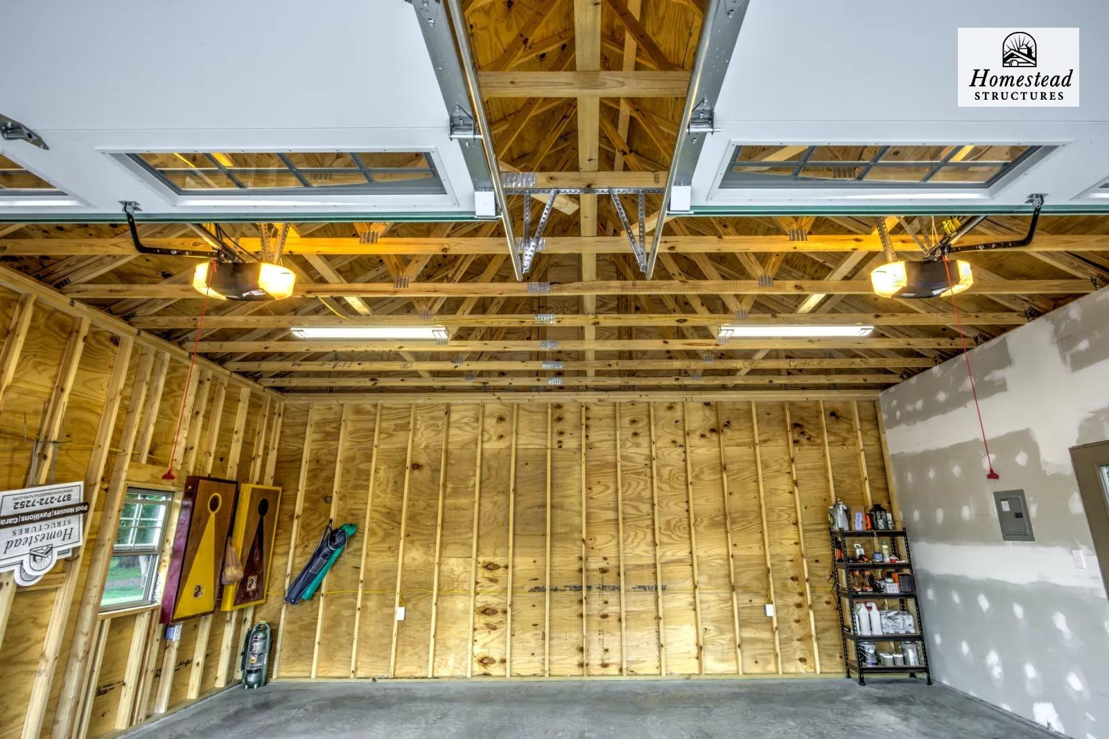 Bovard Attached Garage - Charles Town, WV | Homestead Structures