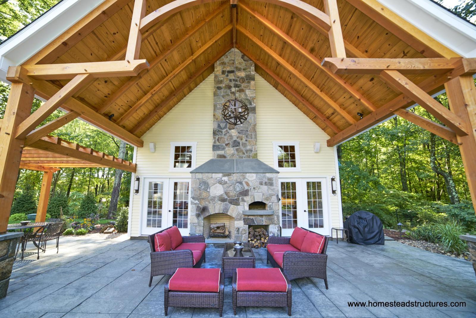 Custom Pool Houses | Homestead Structures