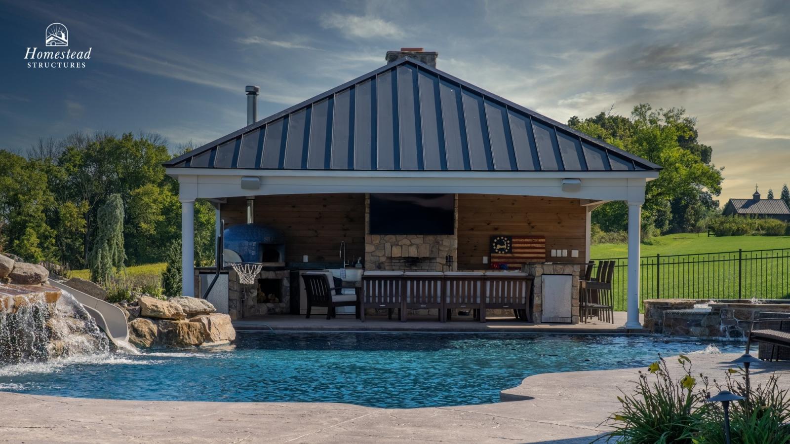Smith Pool House - Phoenixville, PA | Homestead Structures