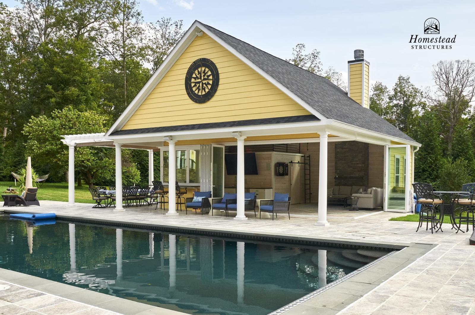 Custom Pool Houses | Homestead Structures