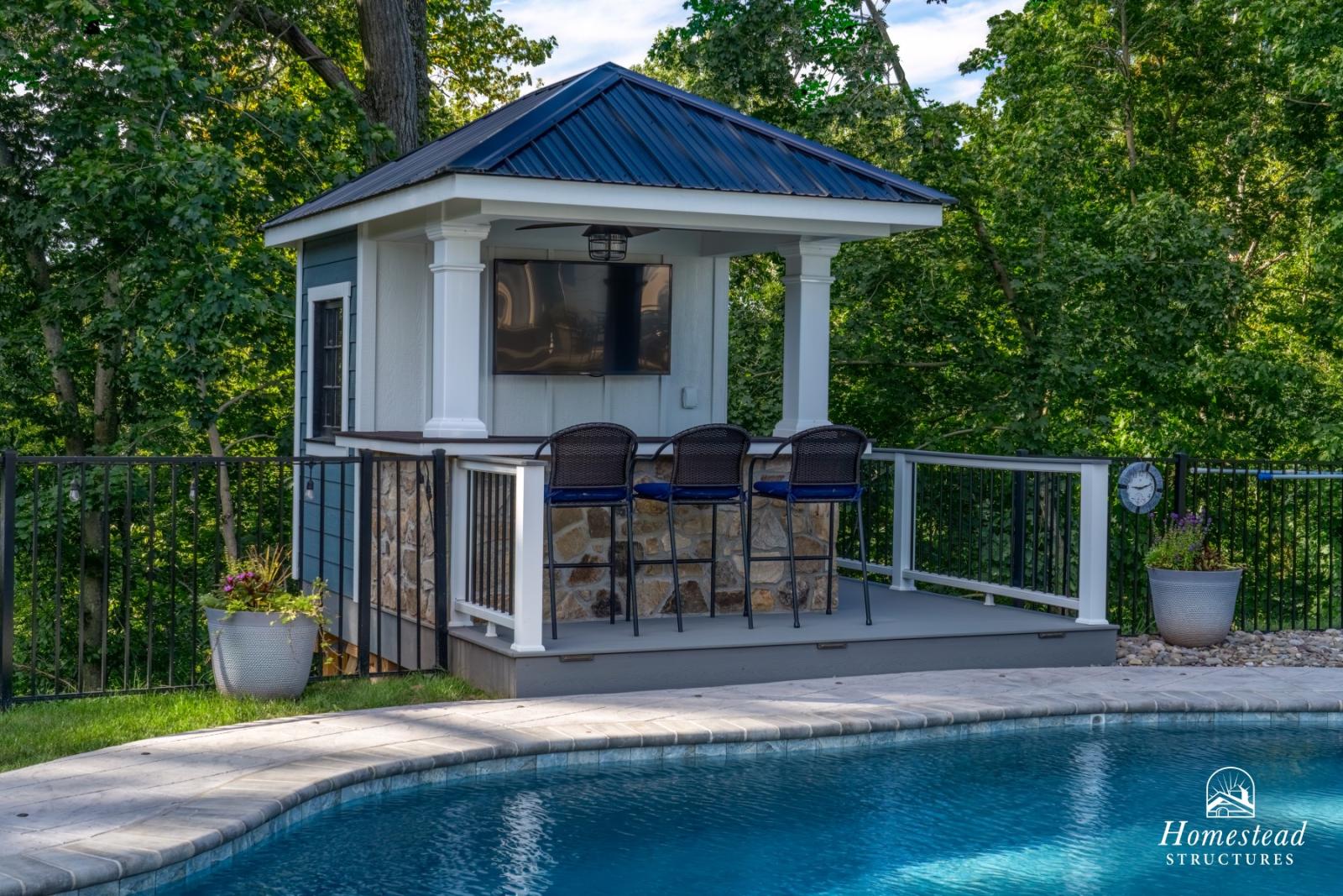 Duffy Pool House - Phoenixville, PA | Homestead Structures