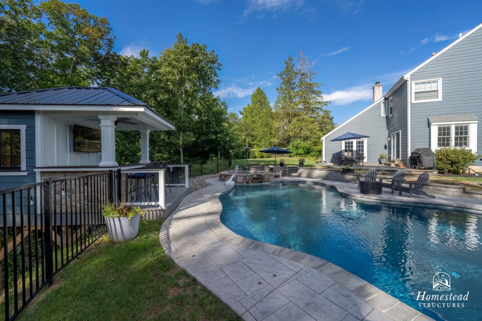 Duffy Pool House - Phoenixville, PA | Homestead Structures